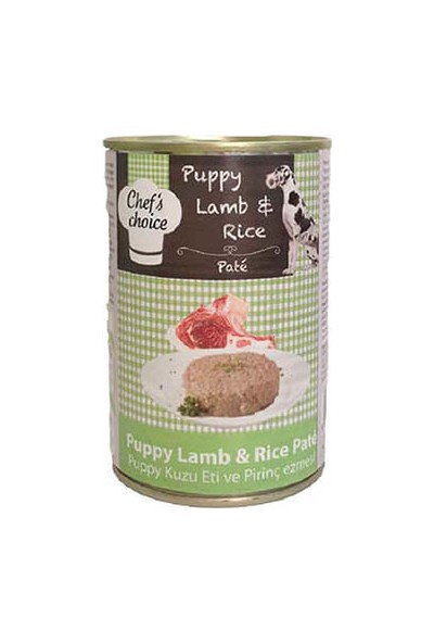 Chefs Choice Puppy Lamb&rice Pate Konserve 400GR 6 Lı Avantaj Paketi Chefs Choice Puppy Lamb&rice Pate Konserve 400GR 6 Lı Avantaj Paketi