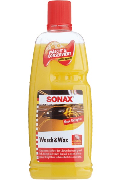 Sonax Cilalı Şampuan 1 lt Sonax Cilalı Şampuan 1 lt