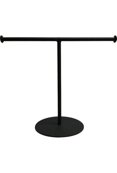 Simge Yapı Dekorasyon Metal Takı ve Aksesuar Standı Siyah Simge Yapı Dekorasyon Metal Takı ve Aksesuar Standı Siyah
