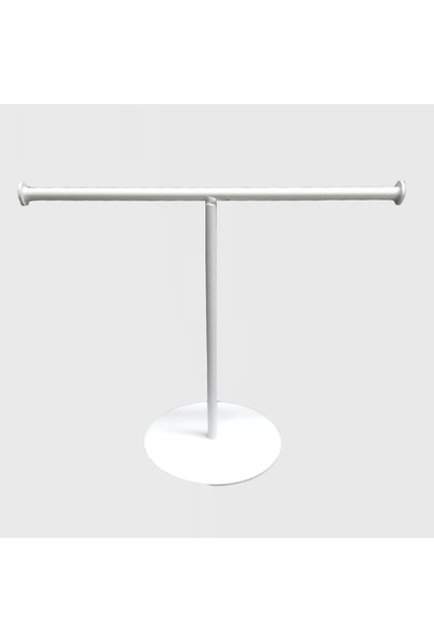 Simge Yapı Dekorasyon Metal Takı ve Aksesuar Standı Beyaz Simge Yapı Dekorasyon Metal Takı ve Aksesuar Standı Beyaz
