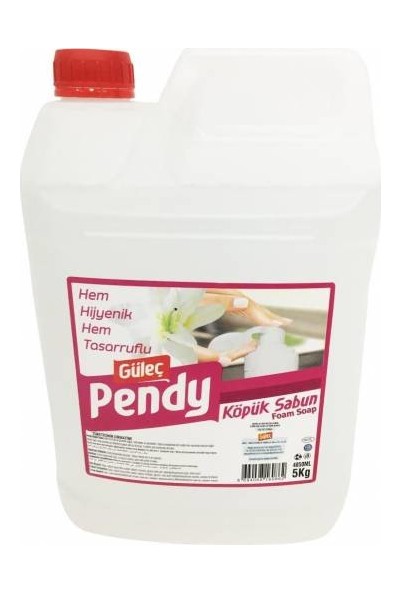 Güleç Pendy Sıvı El Sabunu Köpüklü 5 kg