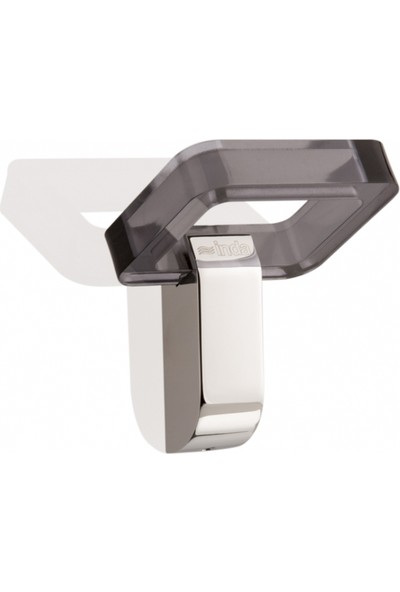 İnda Avenue Duvara Monte Banyo Askısı Krom Zamak - Mika İnda Avenue Duvara Monte Banyo Askısı Krom Zamak - Mika