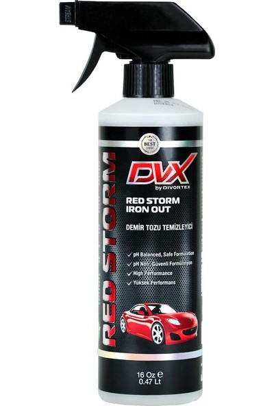 Divortex Red Storm Balata,Demir Tozu ve Jant Temizleyici 500 ml. Divortex Red Storm Balata,Demir Tozu ve Jant Temizleyici 500 ml.