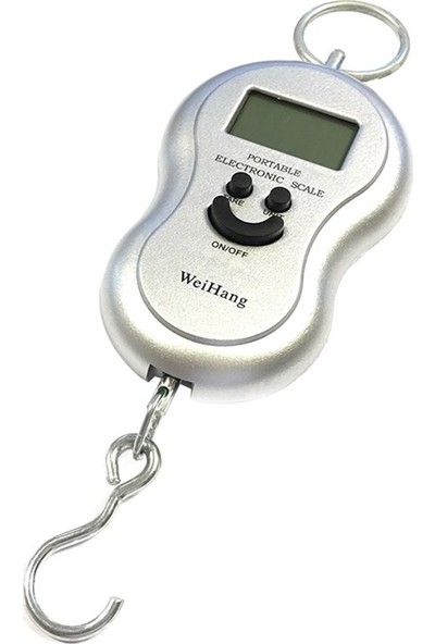 Leva House Elektronik Dijital El Kantarı 40 kg Bavul Terazisi 10 gr