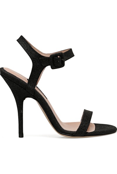 Nine West Tally3 Siyah Kadın Topuklu Sandalet