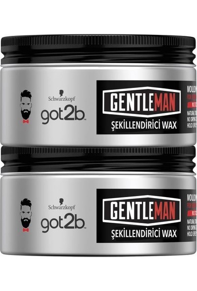 Got2B Gentleman Şekillendirici Wax x 2 Adet Got2B Gentleman Şekillendirici Wax x 2 Adet