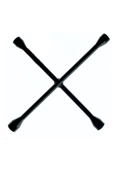 Redno Siyah Bijon Anahtarı Çelik Döküm 17-19-21-22 Dört Kollu