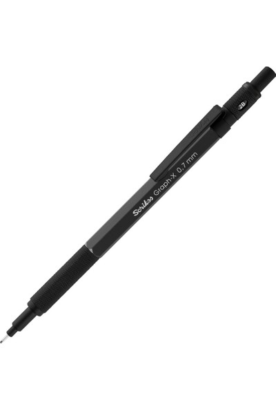 Scrikss Graph-X Metal Versatil Kalem 0.7 Mm Antrasit Scrikss Graph-X Metal Versatil Kalem 0.7 Mm Antrasit