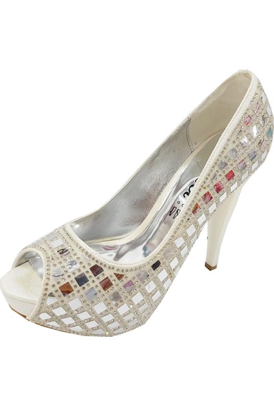 Jena 31139 Platform Taşlı Abiye Kadın Ayakkabı Jena 31139 Platform Taşlı Abiye Kadın Ayakkabı