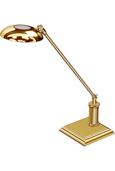 Elcasco 666-L Masaüstü Halojen Masa Lambası Gold Elcasco 666-L Masaüstü Halojen Masa Lambası Gold