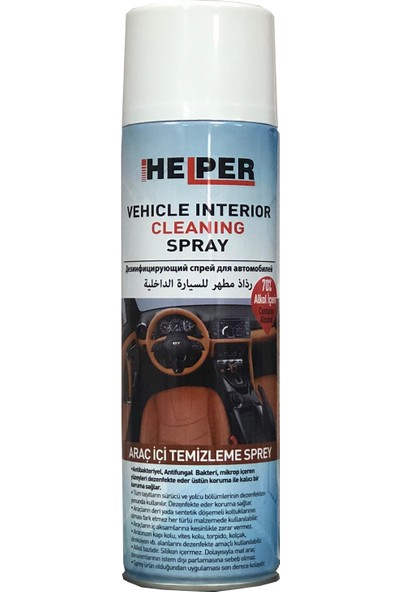 Helper Antibakteriyel Araç Içi Döşeme Koltuk Temizleme Spreyi 500 ml Helper Antibakteriyel Araç Içi Döşeme Koltuk Temizleme Spreyi 500 ml
