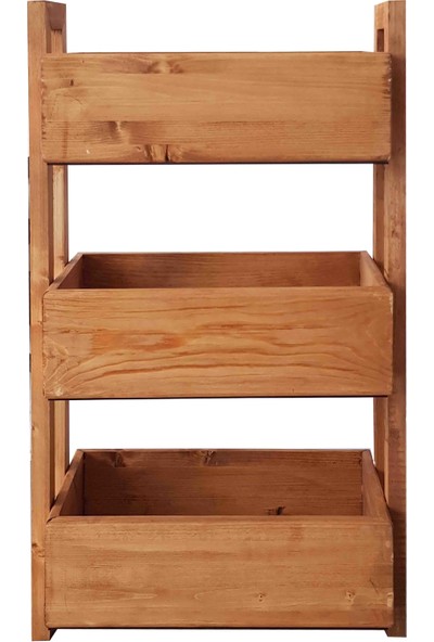 Wood Retro Ahşap Sebzelik Wood Retro Ahşap Sebzelik