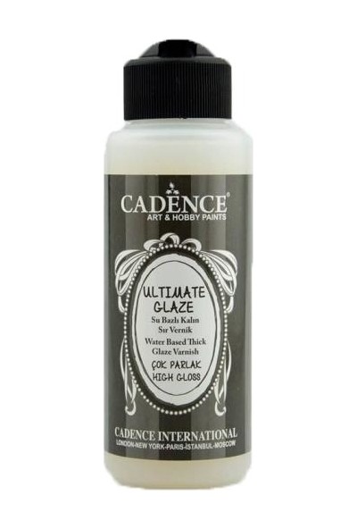 Cadence Su Bazlı Kalın Sır Vernik Çok Parlak 120ML