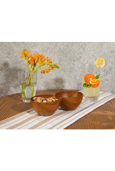 Madame Coco Evelin Oslo İki Bölmeli Çerezlik - Toprak