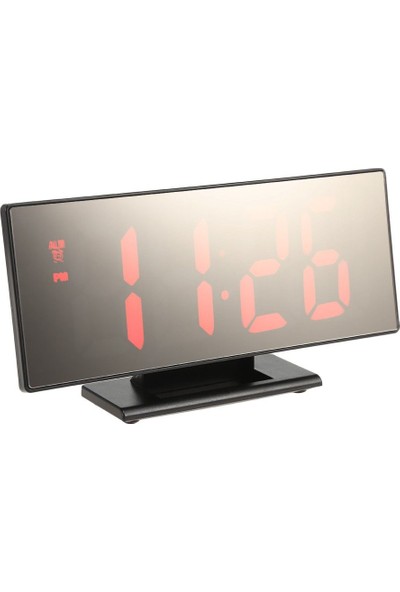 Schulzz Dijital Termometre Ertelemeli LED Ekranlı Masaüstü Çalar Saat