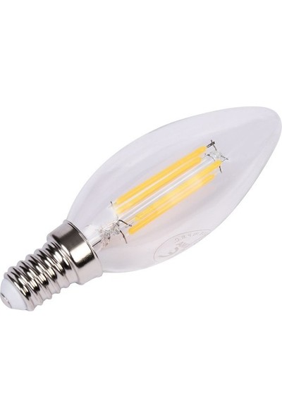 Maxıma 4W Filament Led Ampul - E14 Sarı Işık (İnce Duy) Maxıma 4W Filament Led Ampul - E14 Sarı Işık (İnce Duy)