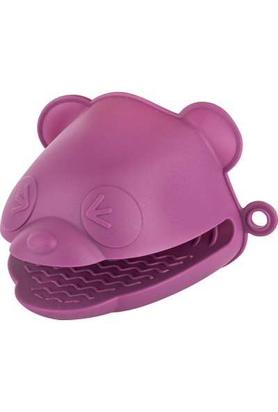 Tantitoni Silikon Vişne Ayıcık Şekilli Fırın Eldiveni