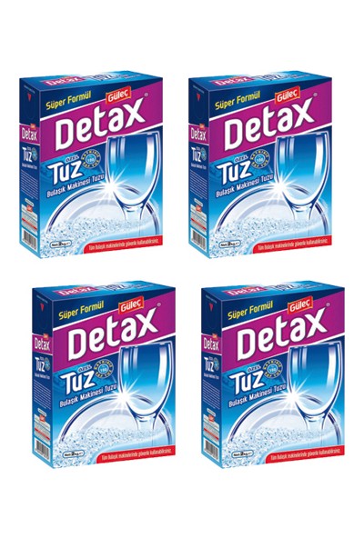 Güleç Detax Bulaşık Makine Tuzu 1500 gr 4'lü