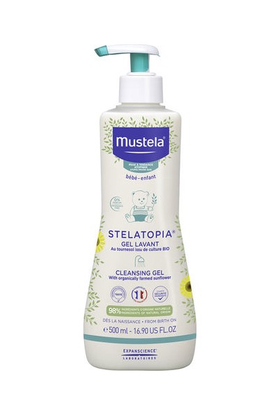 Mustela Stelatopia Gel Lavant Cleansing Gel 500 ml Şampuan Mustela Stelatopia Gel Lavant Cleansing Gel 500 ml Şampuan