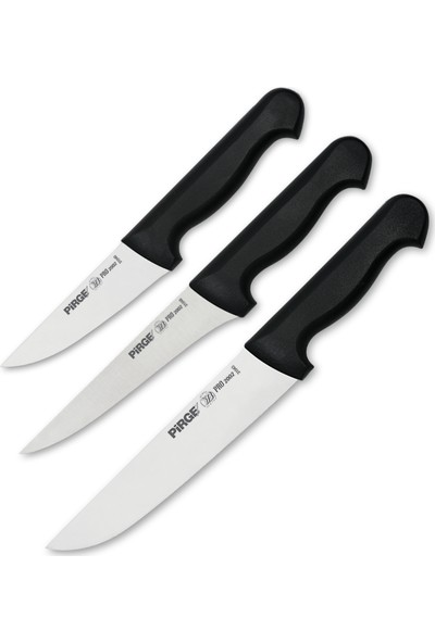 Pirge PRO2002 Kurban Bıçak Seti 3’lü