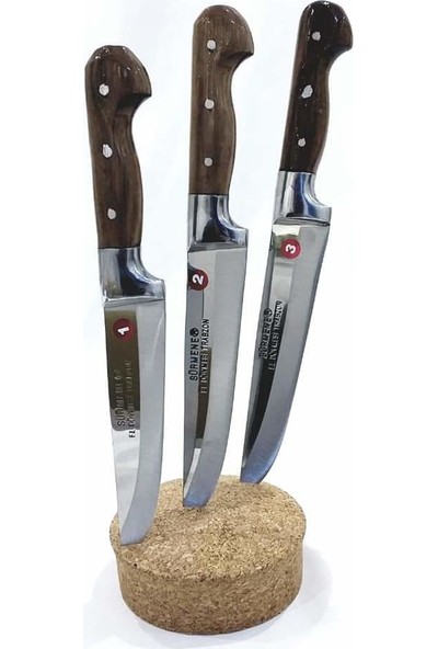 Sürmene Kasap Bıçağı 3'lü Set