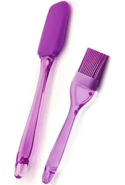 Zuzu Made Silikon Yumurta Fırçası ve Spatula Seti Zuzu Made Silikon Yumurta Fırçası ve Spatula Seti