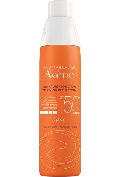 Avene Sunscreen SPF50 Spray 200 ml Avene Sunscreen SPF50 Spray 200 ml