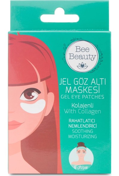 Bee Beauty Jel Göz Altı Maskesi Kolajenli Bee Beauty Jel Göz Altı Maskesi Kolajenli