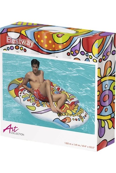 Bestway Kafatası Adası Şekilli Yatak 43194