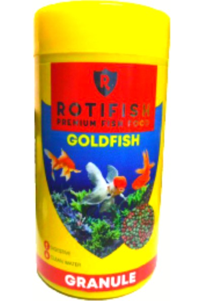 Rotifish Goldfish Japon Balığı Yemi 100 ml (40 gr) Rotifish Goldfish Japon Balığı Yemi 100 ml (40 gr)