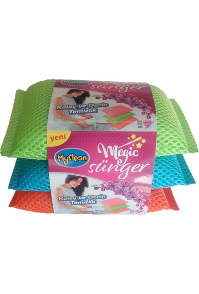 My Clean Magic Sünger 3'lü