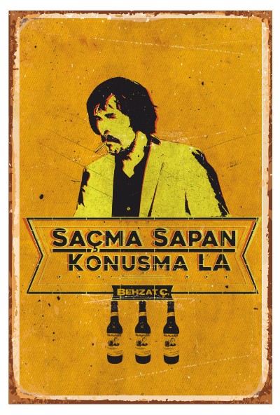 Hayat Poster Behzat Ç Retro Vintage Ahşap Poster Hayat Poster Behzat Ç Retro Vintage Ahşap Poster