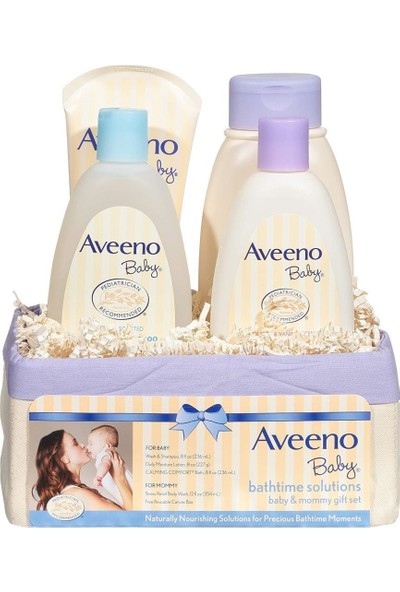 Aveeno Baby Anne-Bebek Bakım Seti