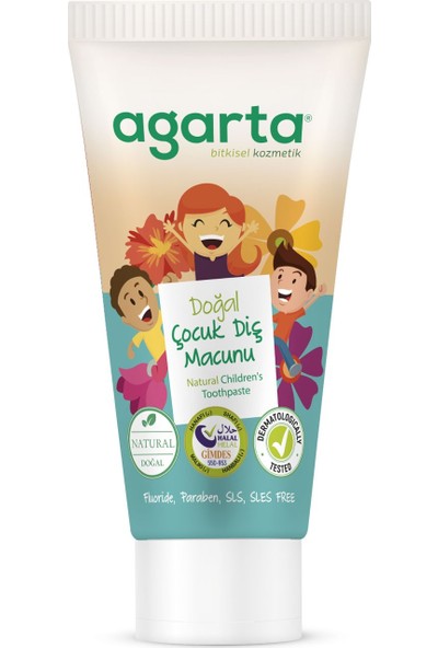 Agarta Doğal Çocuk Diş Macunu 75 Ml Agarta Doğal Çocuk Diş Macunu 75 Ml