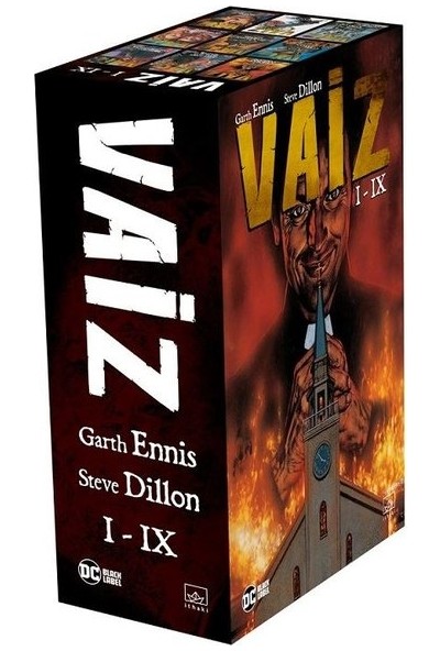 Vaiz 9 Kitap Kutulu Takım - Garth Ennis Vaiz 9 Kitap Kutulu Takım - Garth Ennis