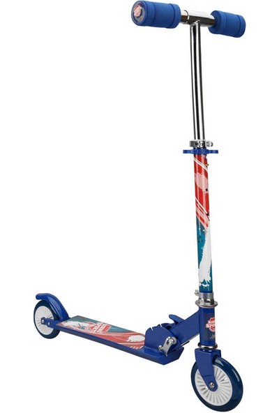 Rising Sports 2 Tekerlekli Katlanabilir Mavi Scooter Rising Sports 2 Tekerlekli Katlanabilir Mavi Scooter