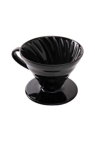 Ily V60 Dripper Siyah Seramik Ily V60 Dripper Siyah Seramik