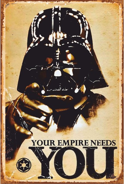 Hayat Poster Starwars Datvayder Retro Vintage Ahşap Poster Hayat Poster Starwars Datvayder Retro Vintage Ahşap Poster