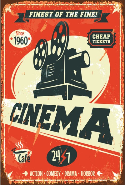 Hayat Poster Sinema Retro Vintage Ahşap Poster Hayat Poster Sinema Retro Vintage Ahşap Poster