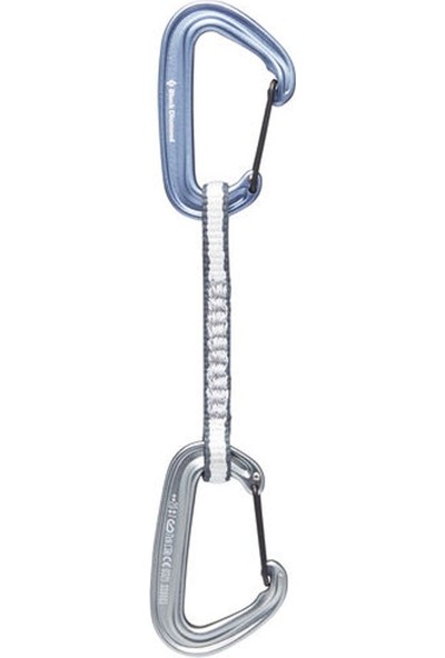 Black Diamond Mınıwıre Quıckdraw 2'li 12 cm Karabina Karışık - Renkli