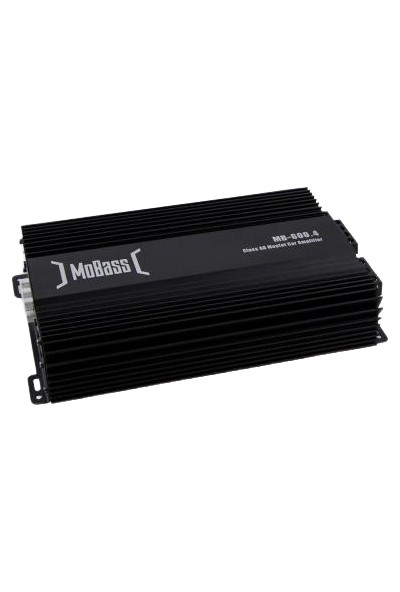 Mobass MB-600.4 2X150W Rms Bass Controllü Oto Anfi