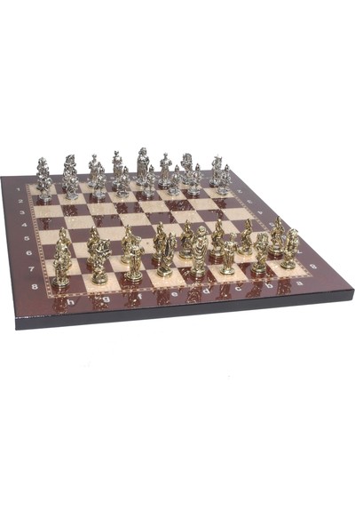 Elifeshop ES15001 Lüks Döküm Satranç Takımı Osmanlı Yeniçerileri