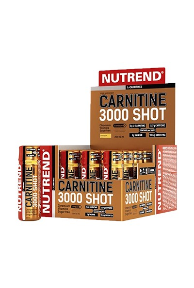 Nutrend L-Carnitine Shot 3000 mg 20 Ampül Nutrend L-Carnitine Shot 3000 mg 20 Ampül