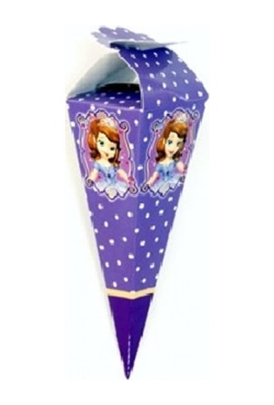 Partypark Prenses Sofia Şeker Külahı 25'li Partypark Prenses Sofia Şeker Külahı 25'li