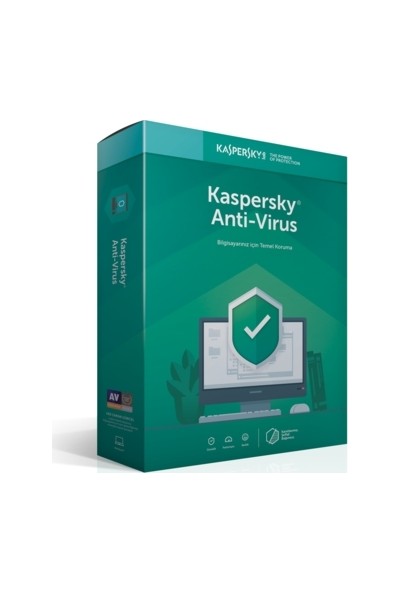 Kaspersky Antivirüs - 4 Kullanıcı DVD Kutu Kaspersky Antivirüs - 4 Kullanıcı DVD Kutu