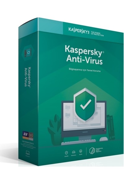Kaspersky Antivirüs - 2 Kullanıcı DVD Kutu Kaspersky Antivirüs - 2 Kullanıcı DVD Kutu