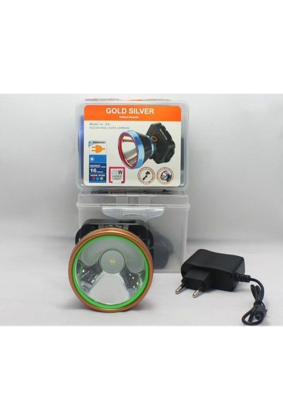 Gold Silver Gs - 250 30 W Ledli Küçük Başlı Kafa Lambası Gold Silver Gs - 250 30 W Ledli Küçük Başlı Kafa Lambası
