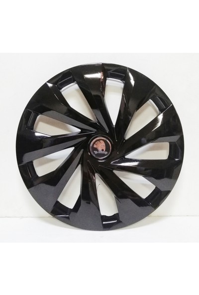 Çobanoğlu Skoda 15 Inç Piano Black Jant Kapağı 4 Adet + Amblem Çobanoğlu Skoda 15 Inç Piano Black Jant Kapağı 4 Adet + Amblem