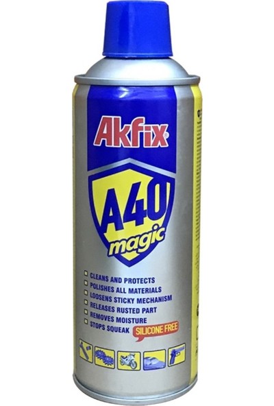Akfix A40 Sprey Pas Sökücü Wd40 400Ml Akfix A40 Sprey Pas Sökücü Wd40 400Ml