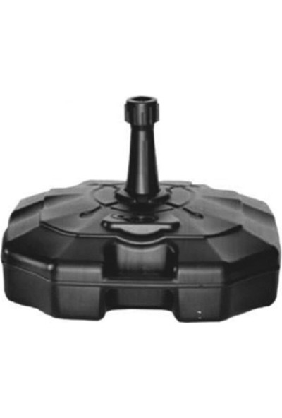 Doğru 22 Lt Siyah Yelken Bayrak Ve Plaj Şemsiyesi Bidonu